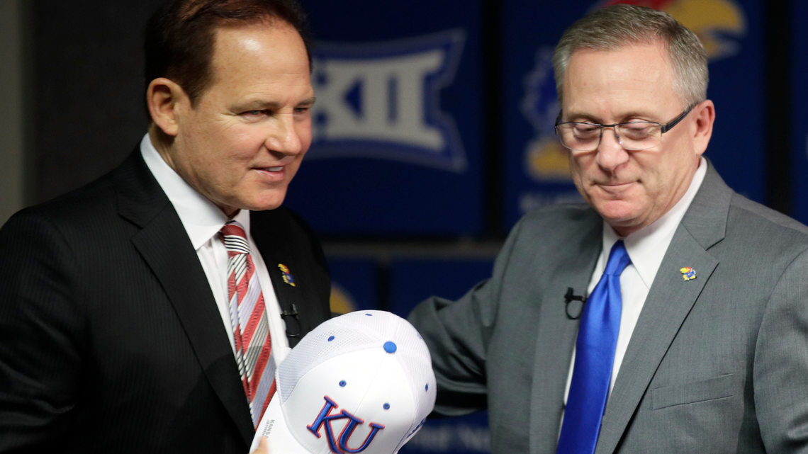 Radio guest in 2018called Les Miles-Jeff Long debacle at KU | Kansas ...